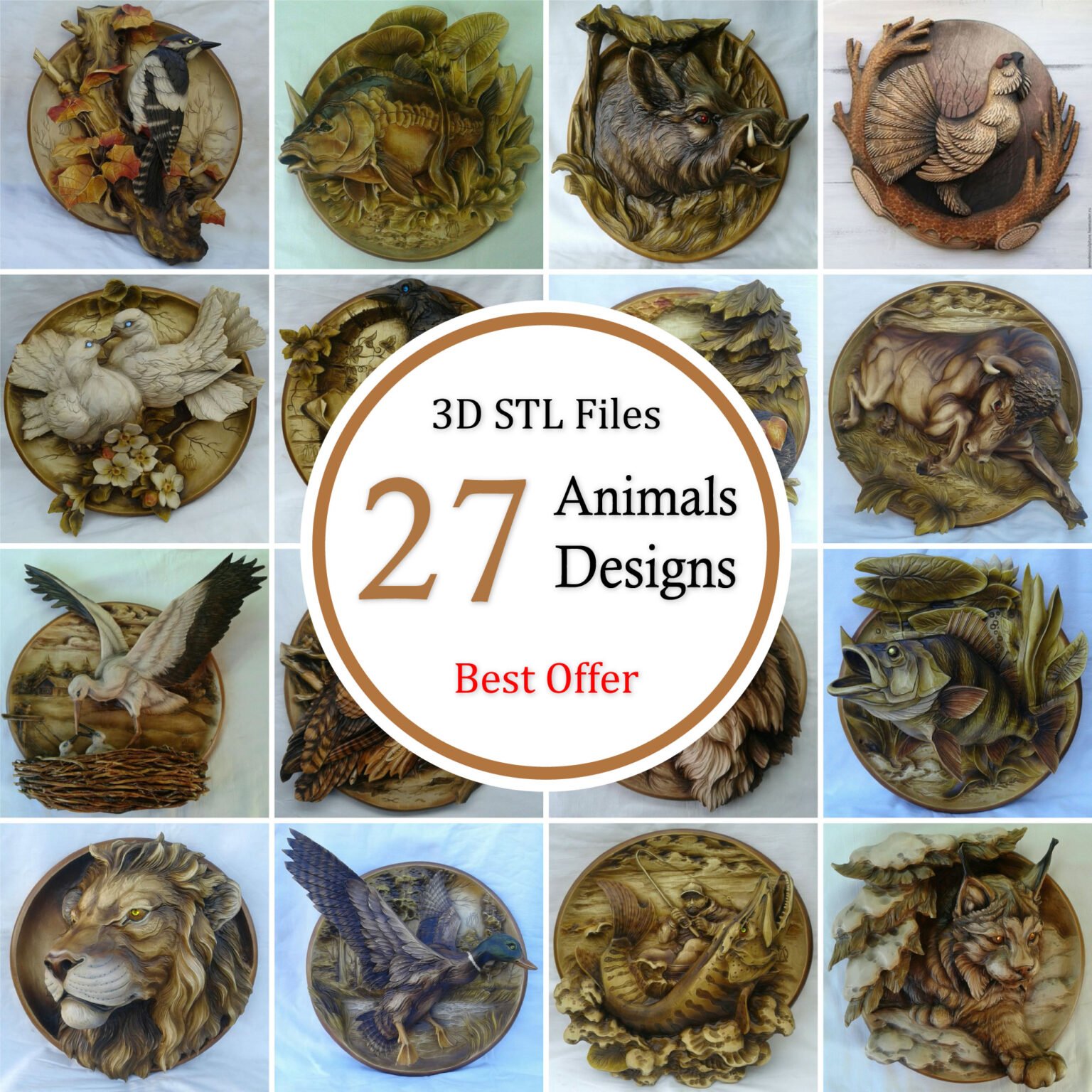 27 Animals Designs – Indesignoo